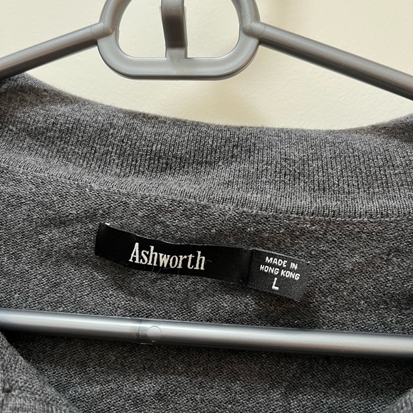 Ashworth | Sweaters | Brand New Gray Ashworth Mens Large Sweater | Poshmark